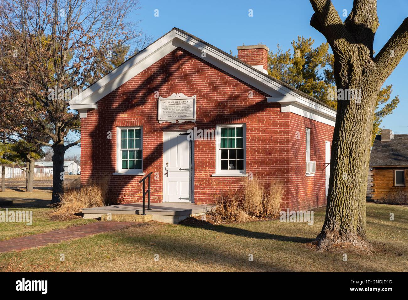 Minecraft Brick Schoolhouse