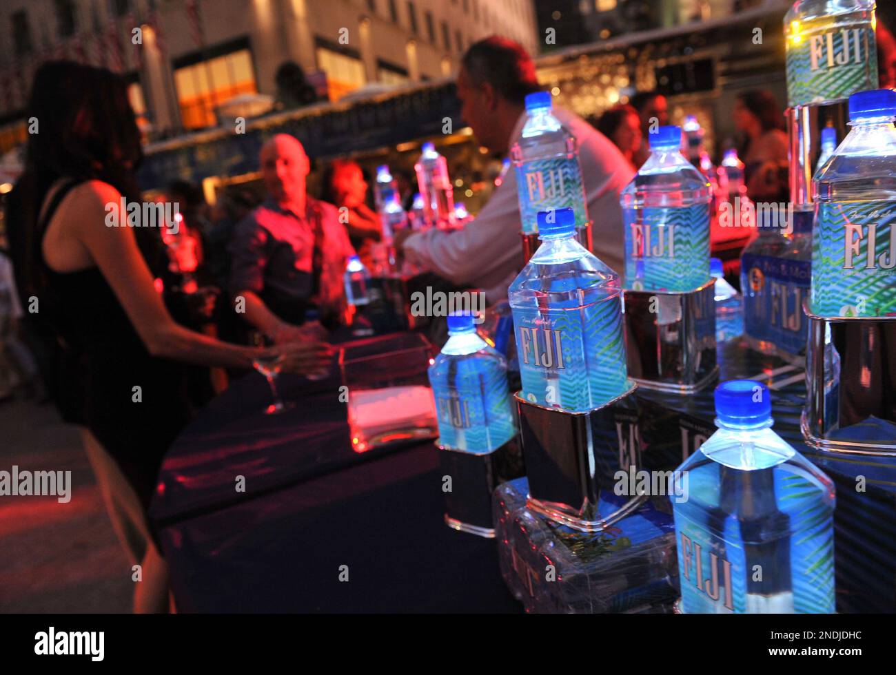 Chef Nobu Matsuhisa serves out of the FIJI Water Kitchen at the "Silver ...
