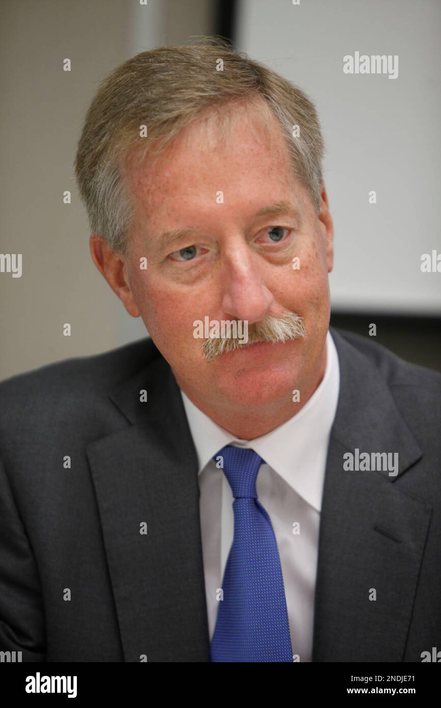 Amway Corp CEO Steve Van Andel is interviewed in New York, Monday, May ...