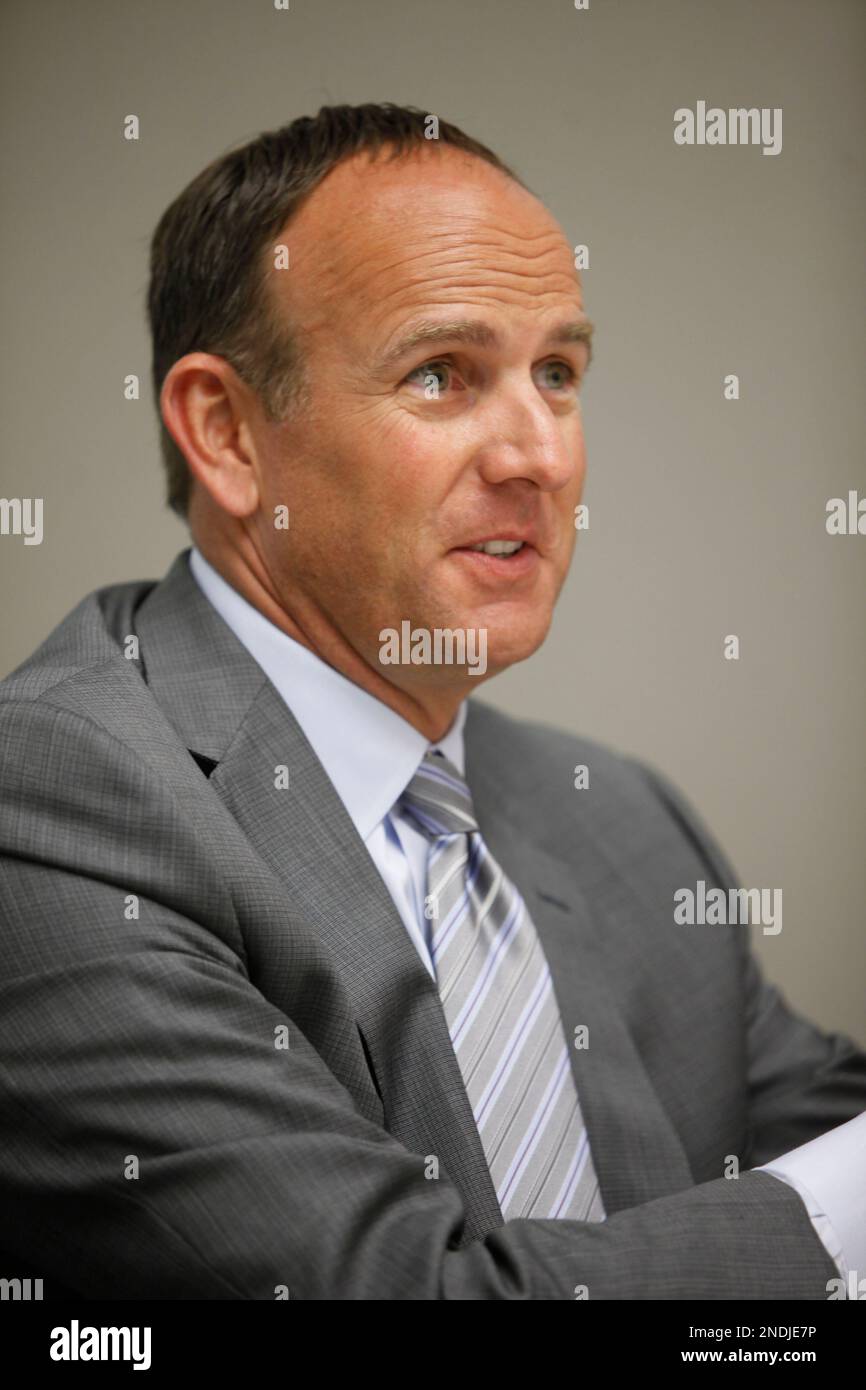 Amway Corp CEO Doug DeVos is interviewed in New York, Monday, May 24, 2010. (AP Photo/Seth Wenig ...