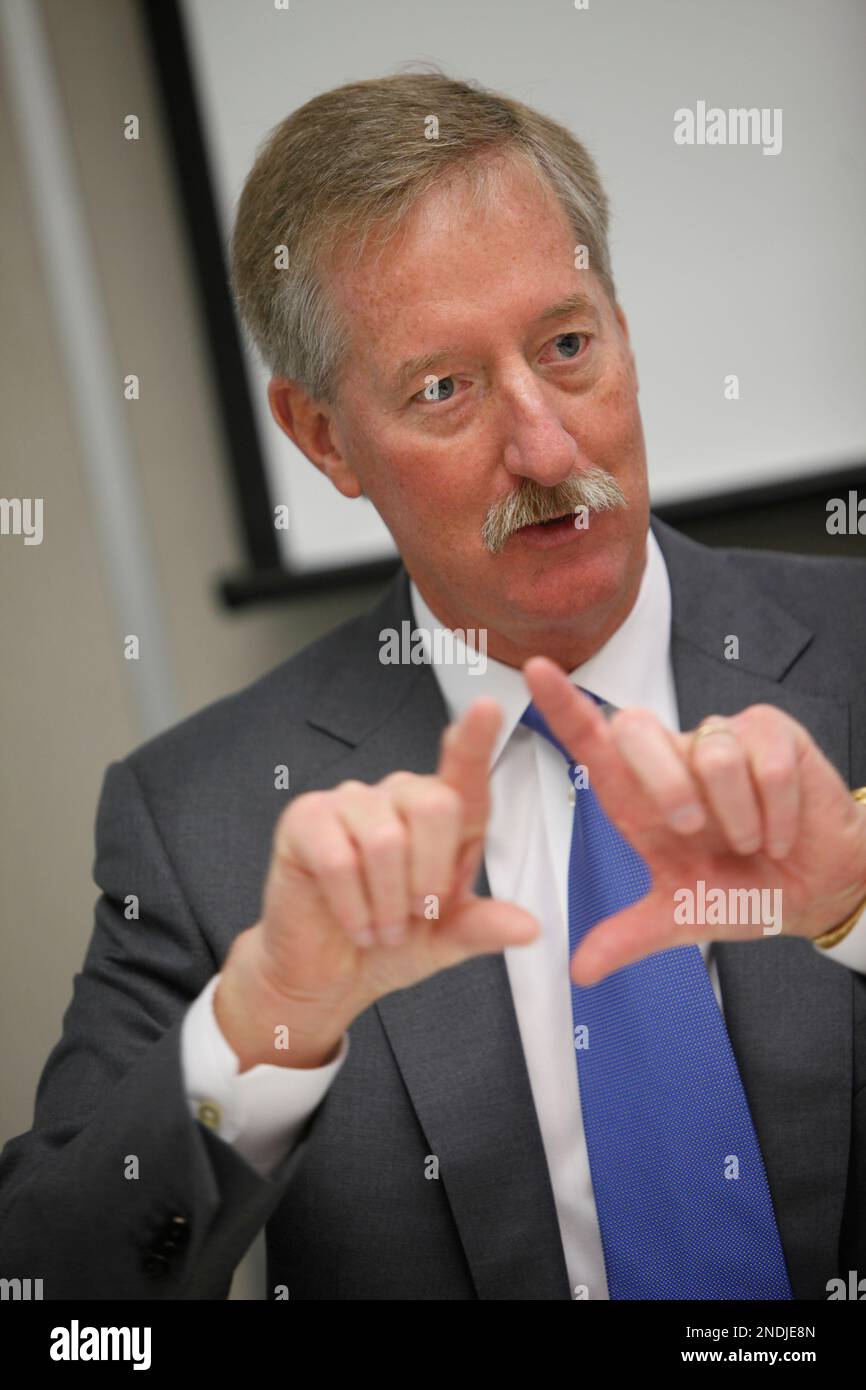 Amway Corp CEO Steve Van Andel is interviewed in New York, Monday, May ...