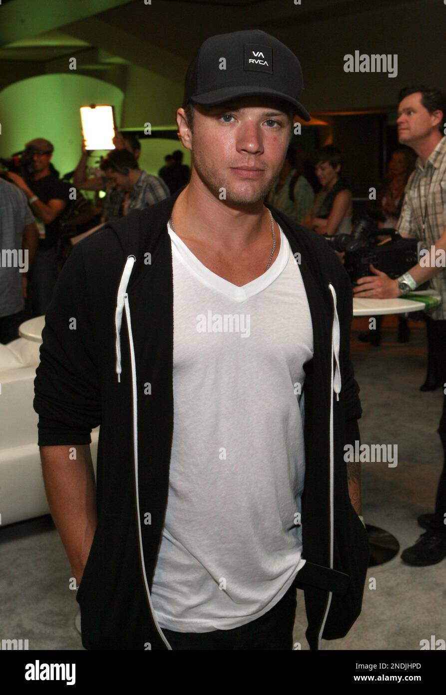 Ryan Phillippe poses in the celebrity lounge at the World Premiere of ...