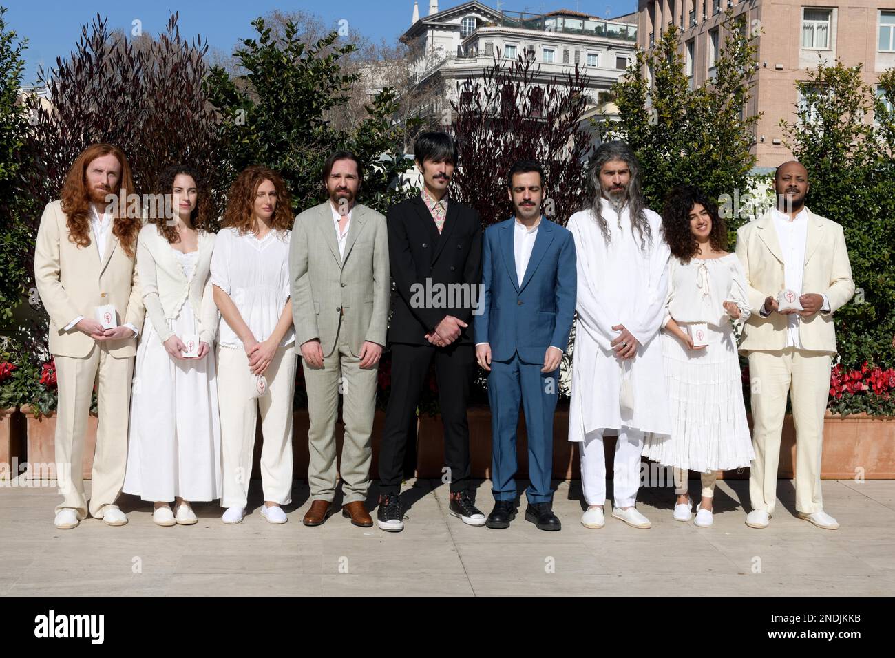 Cinema Bernini, Rome, Italy, February 15, 2023, Colapesce and Dimartino ...