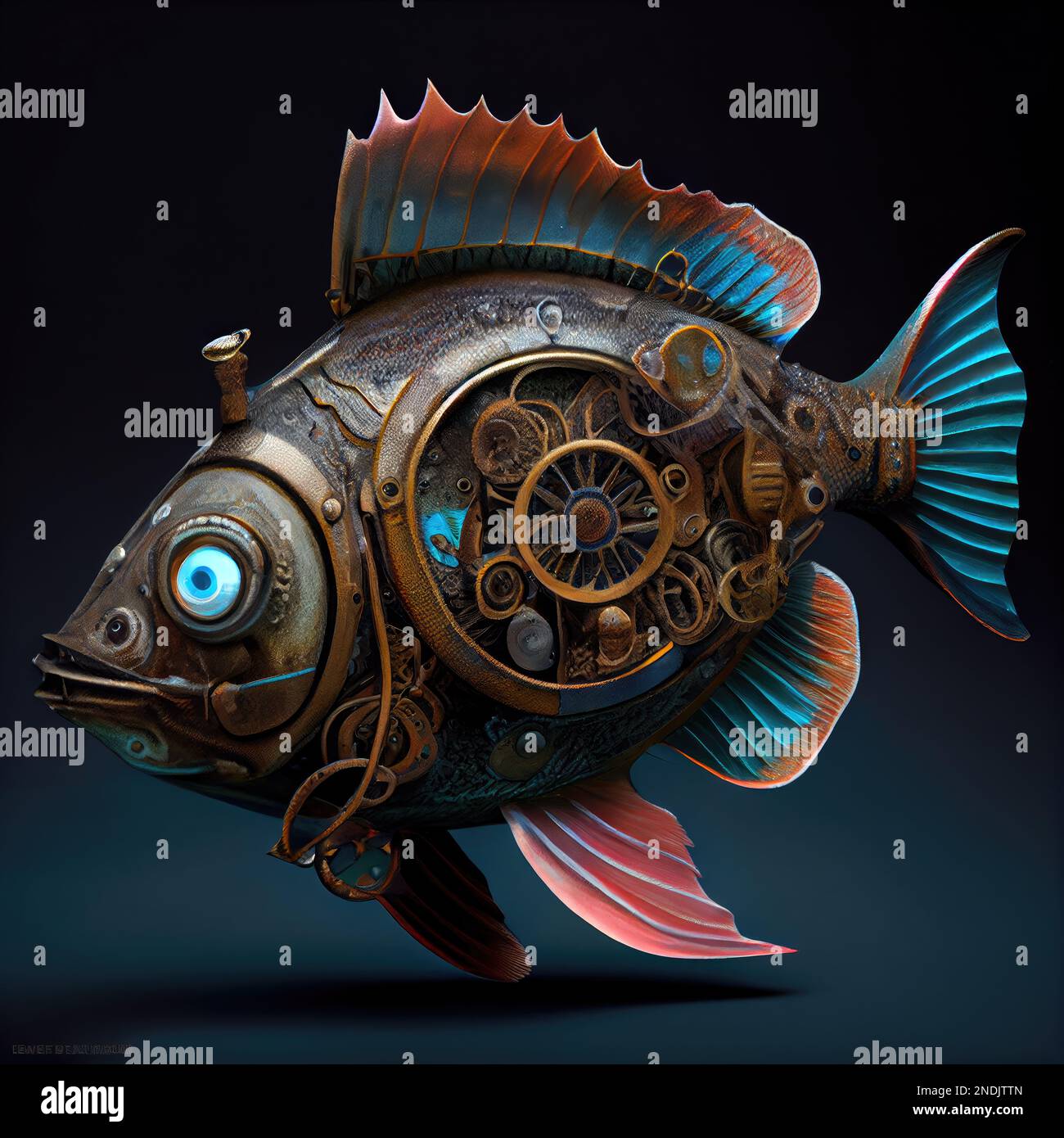Mechanical sea creature hi-res stock photography and images - Alamy