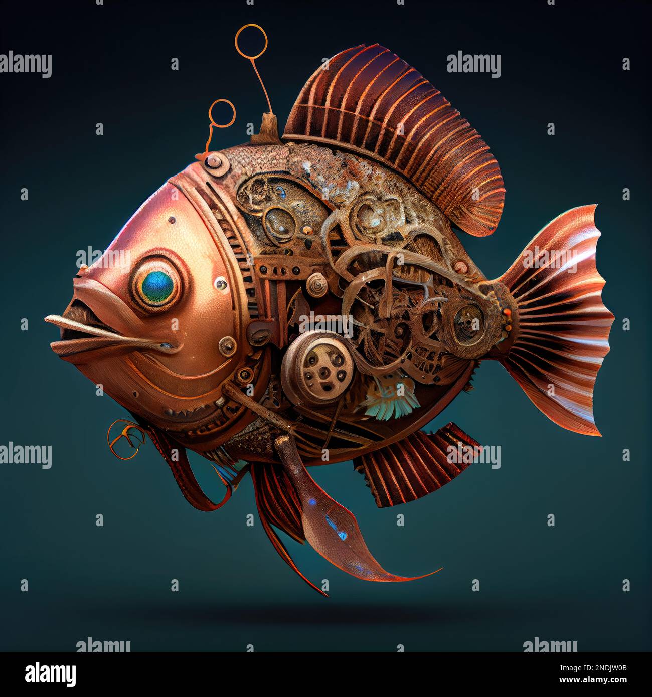 Mechanical sea creature hi-res stock photography and images - Alamy