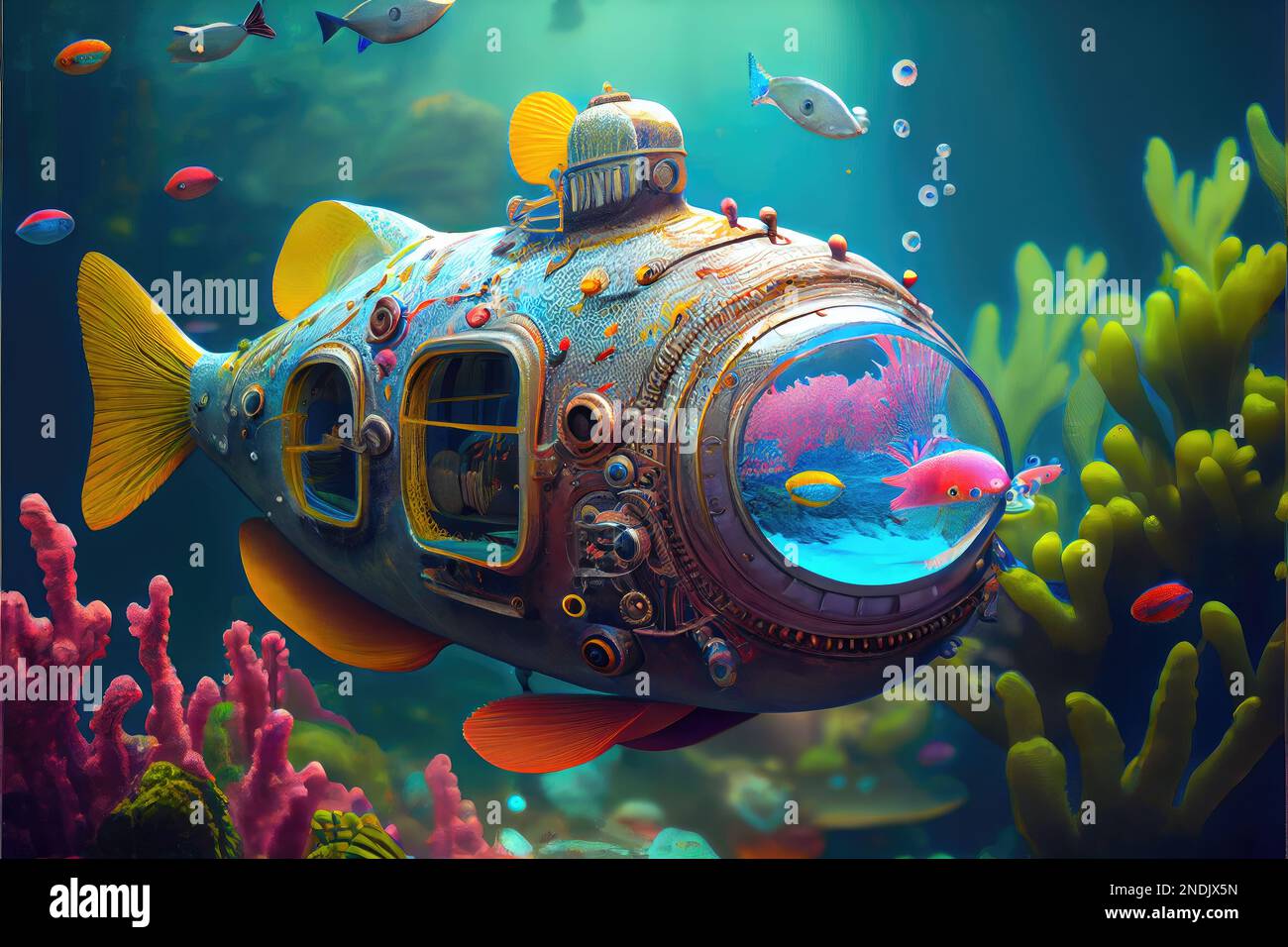 Mechanical sea creature hi-res stock photography and images - Alamy