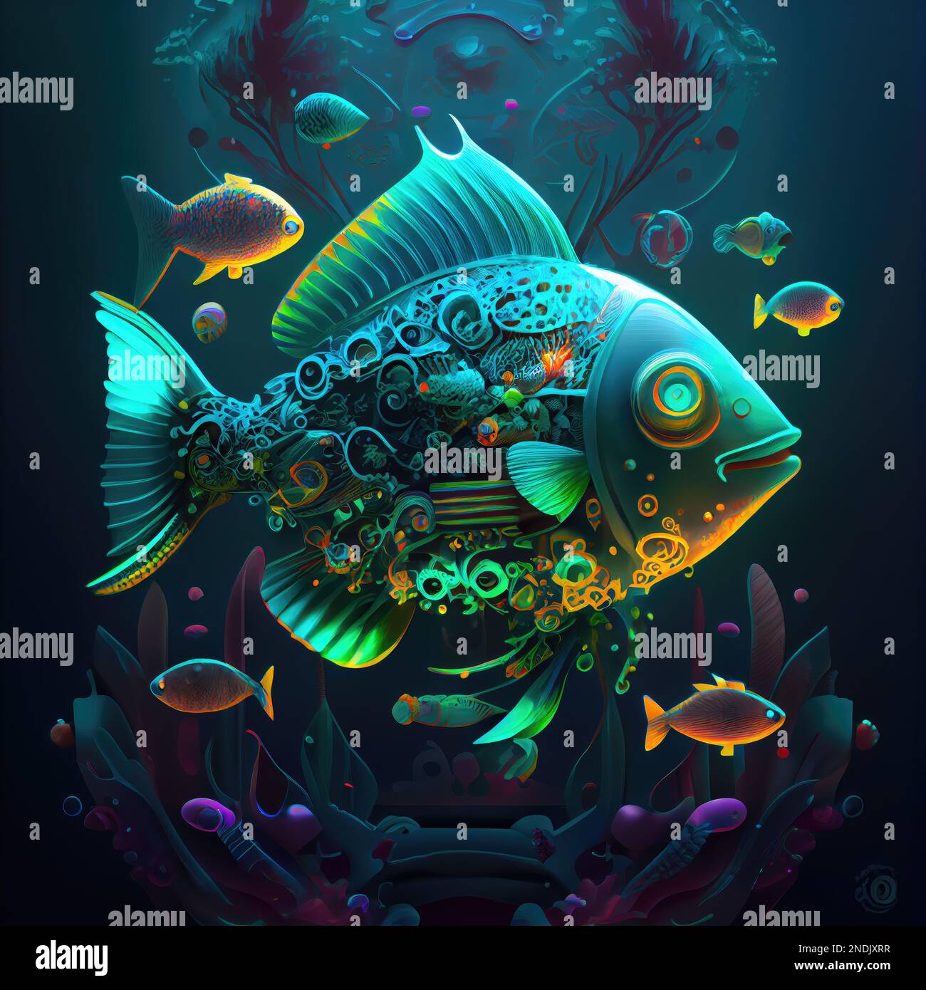 Mechanical sea creature hi-res stock photography and images - Alamy