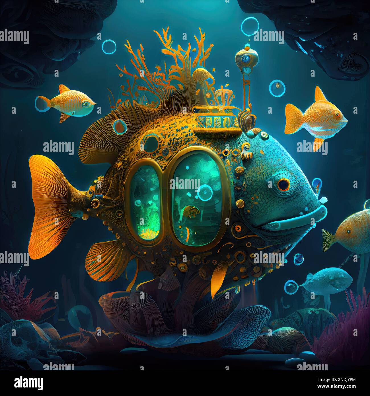 Mechanical sea creature hi-res stock photography and images - Alamy