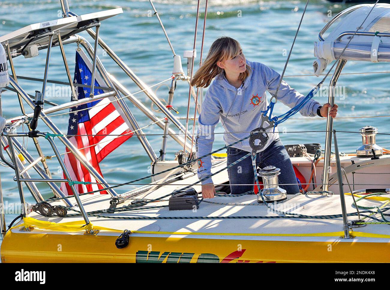 FILE - In this Saturday, Jan 23, 2010 picture, Abby Sunderland, 16 ...