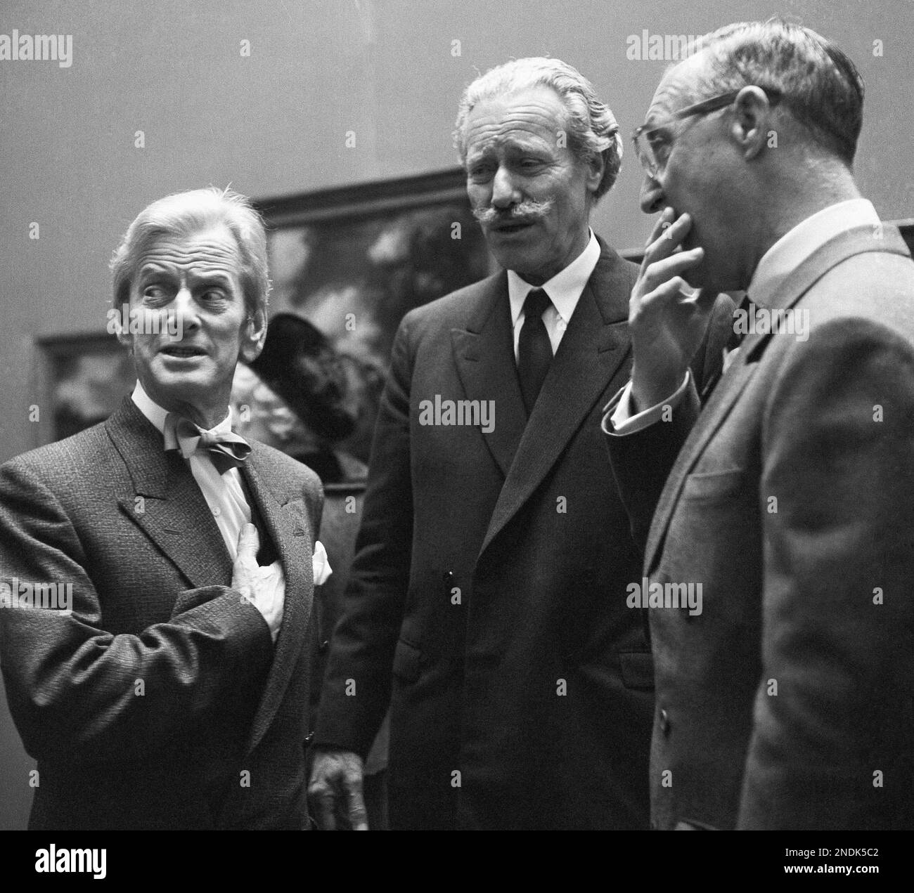 From Left to right are: Sir Charles Wheeler, President of the Royal ...