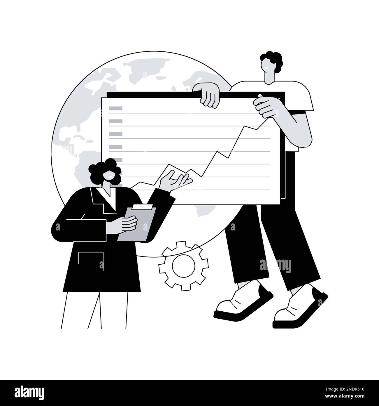 Intermediate consumption abstract concept vector illustration. National ...