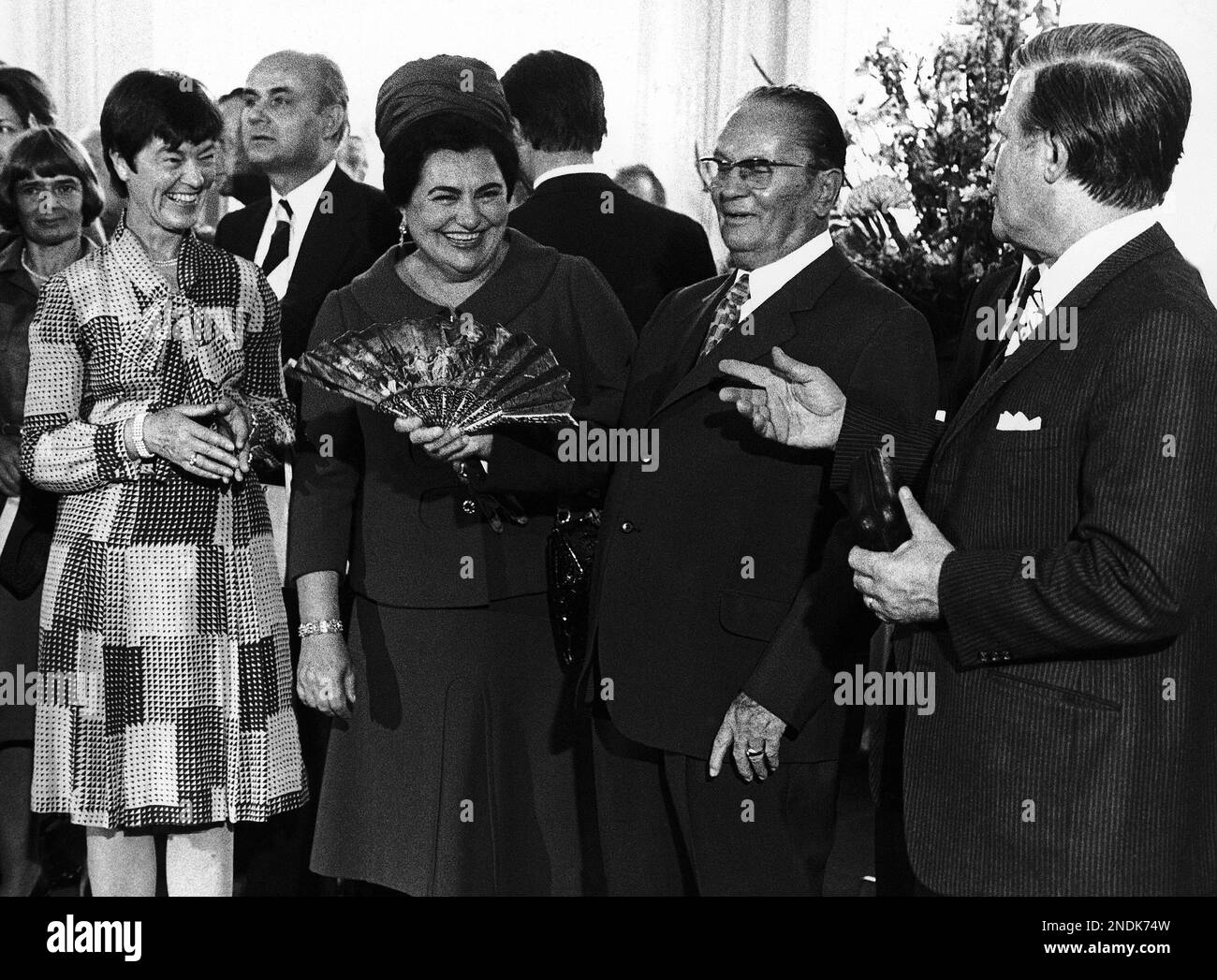 Josip Broz Tito Jovanka Josip Broz Tito, Marshal Of Yugoslavia, And