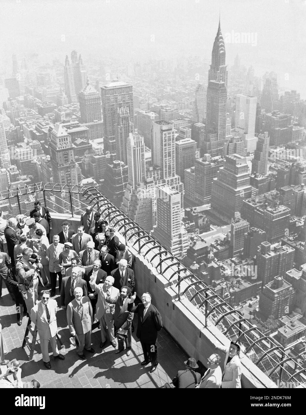 Ethiopia’s Emperor Haile Selassie, second from right foreground, like ...