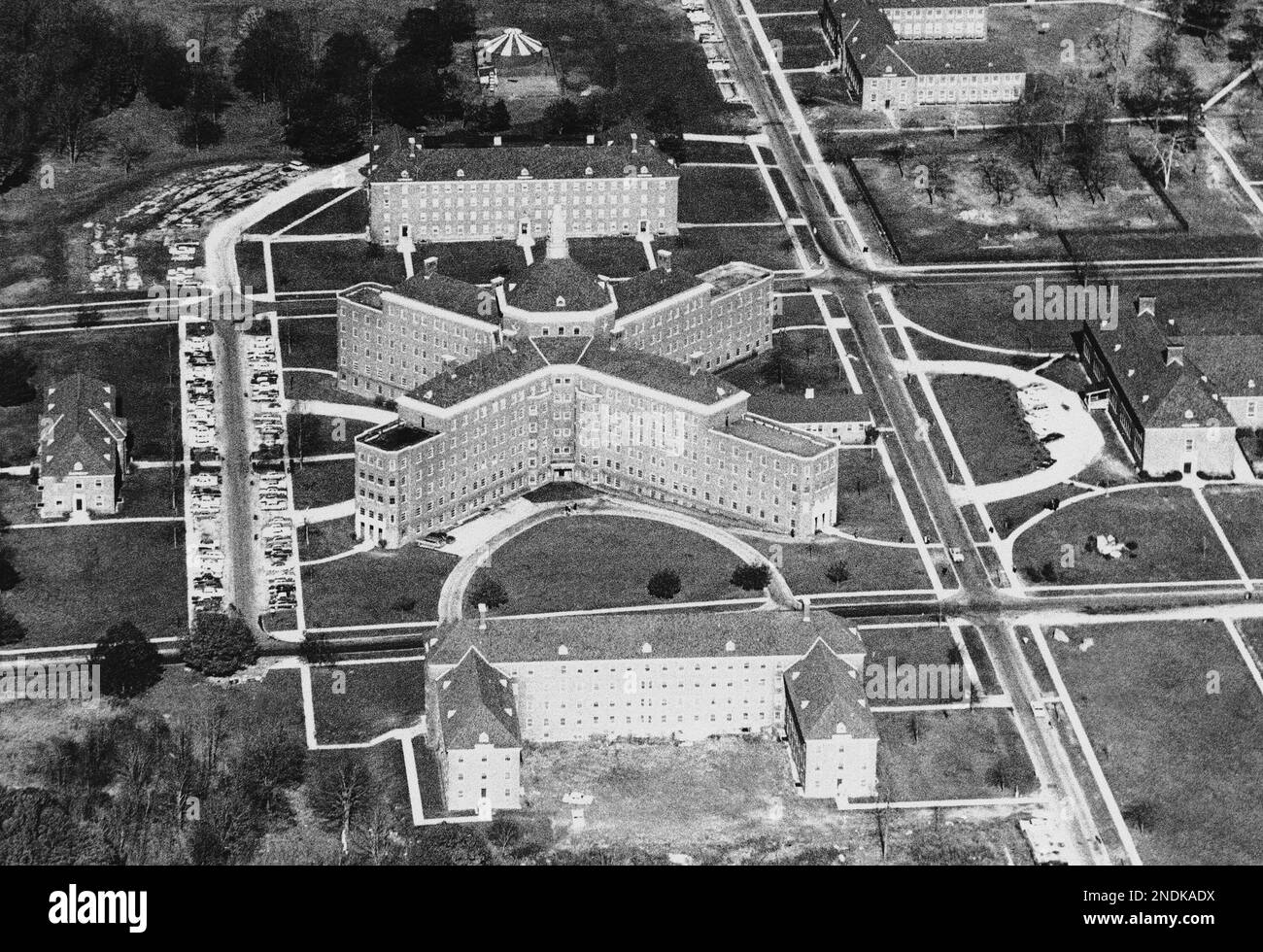 Willow Brook State school building in New York City July 27, 1965. (AP ...