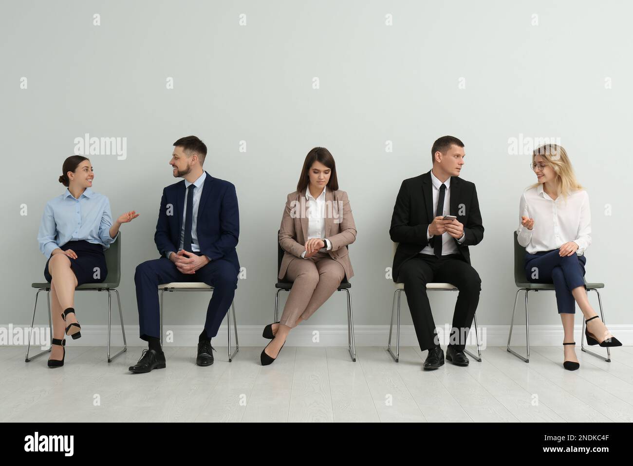 Manager waiting meeting in office hi-res stock photography and images ...