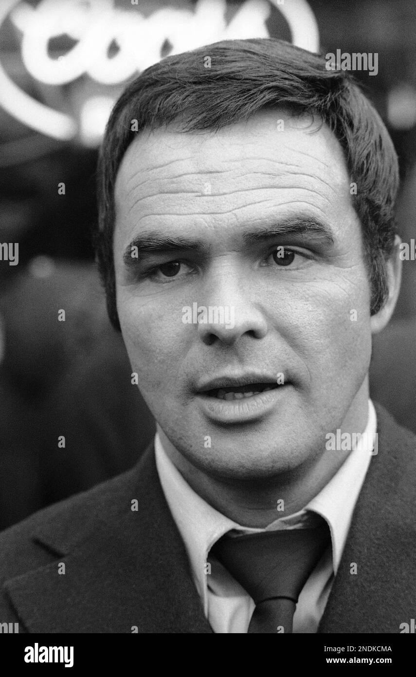 Actor Burt Reynolds is shown in Oct. 1976. (AP Photo Stock Photo - Alamy