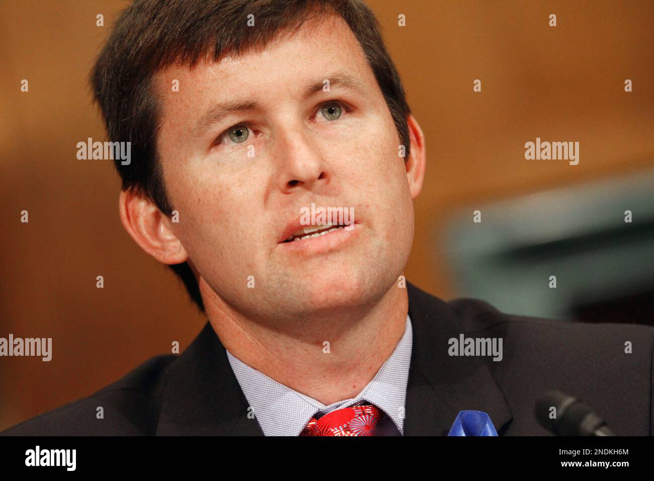 Christopher Jones testifies on Capitol Hill in Washington, Tuesday ...