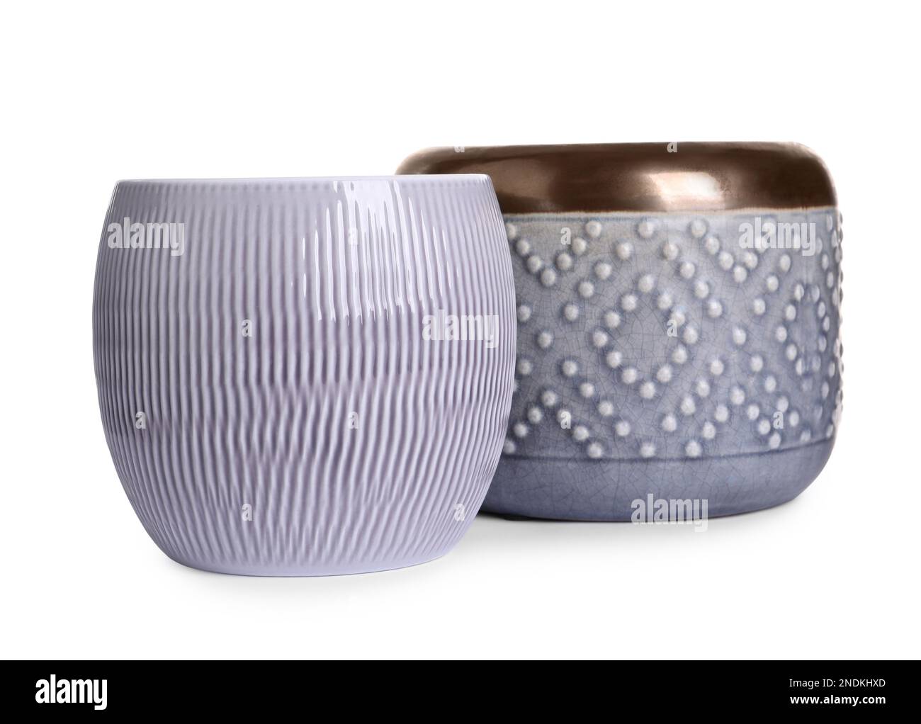 Two different flower pots hi-res stock photography and images - Alamy