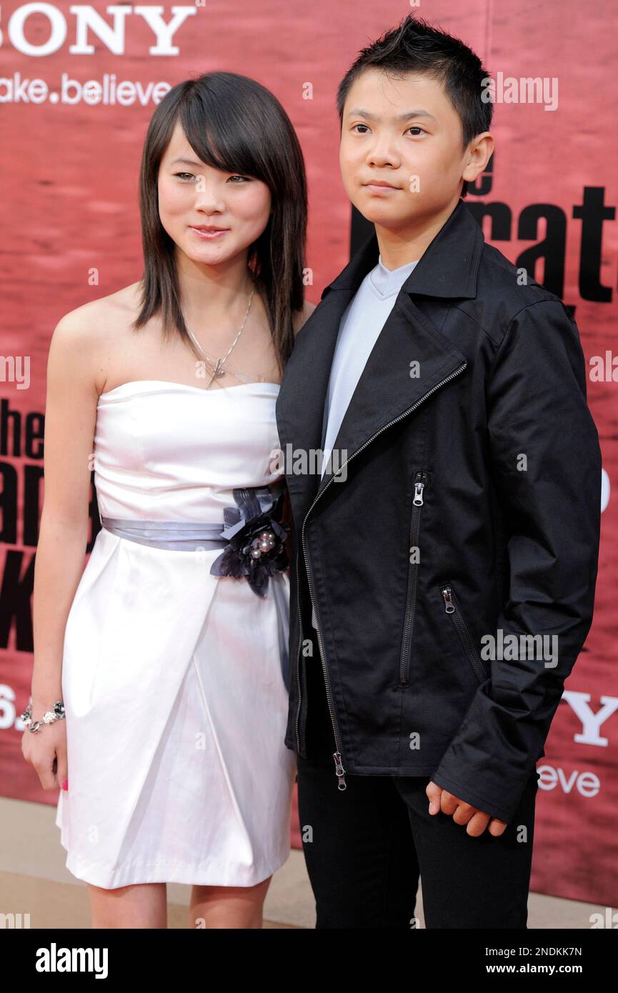 Wenwen Han Y Zhenwei Wang Se Besan The Karate Kid (2010 2024) Cast