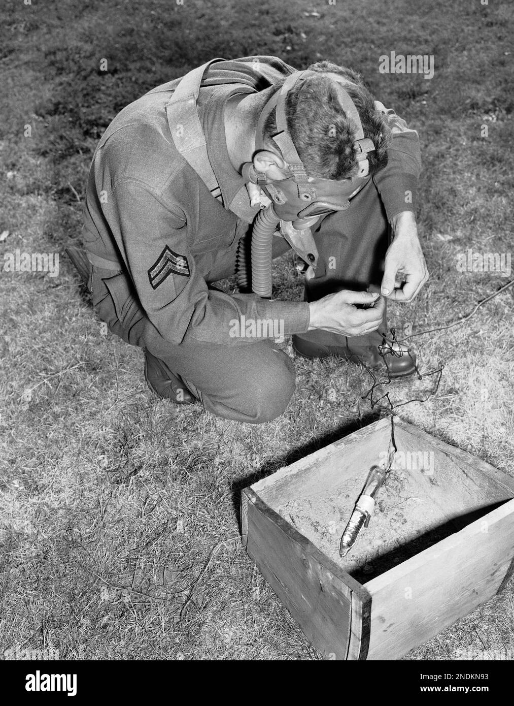 There's death in that glass vial lying in the sand box. It contains ...