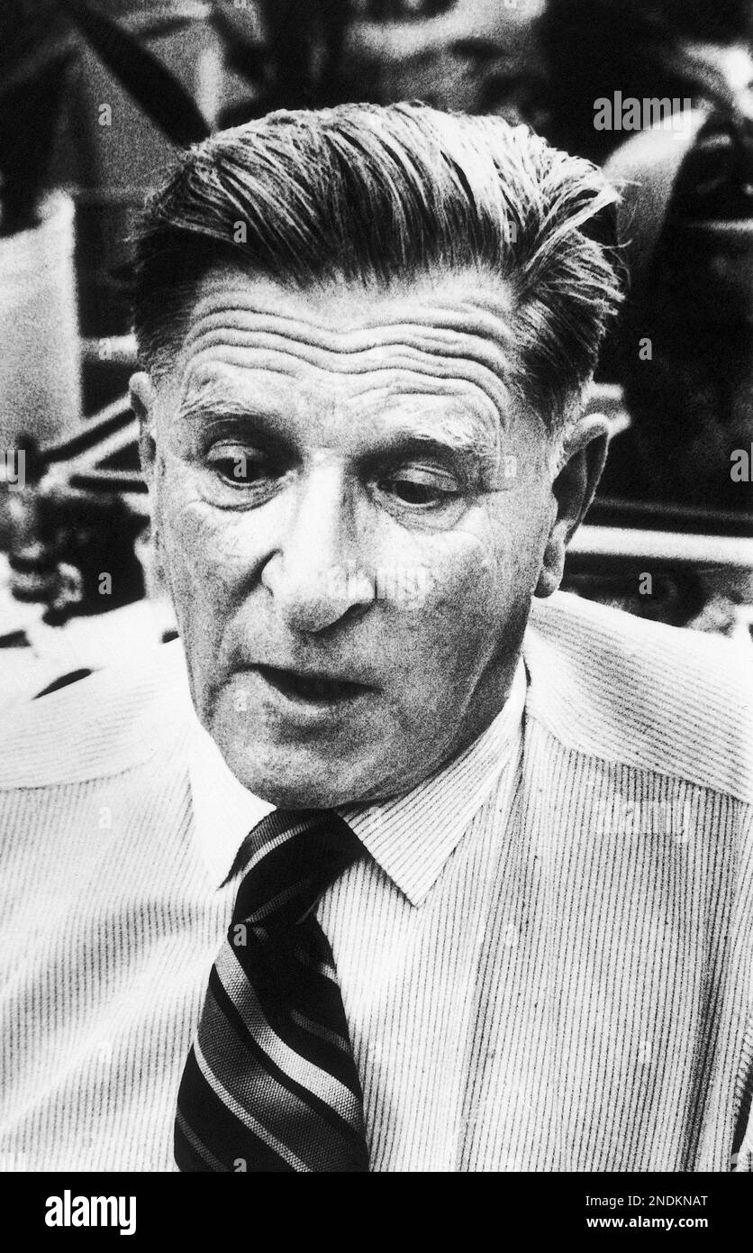 Dr. Arie Haagen-Smit, known as "the father of smog" is shown in 1970 ...