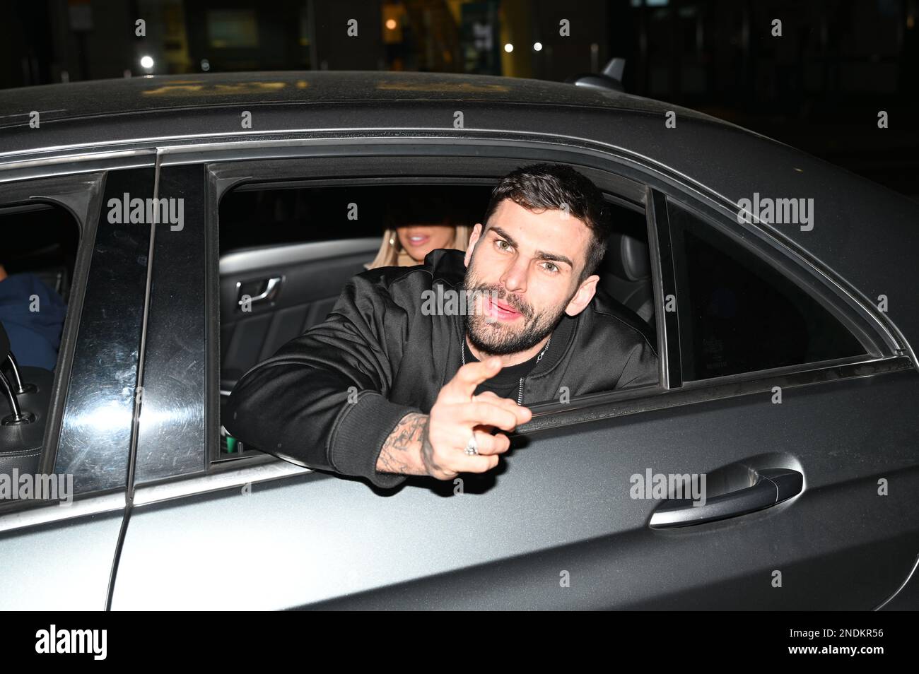 London, UK. 15th Feb, 2023. Woody Cook performed at the VIP launch of ...