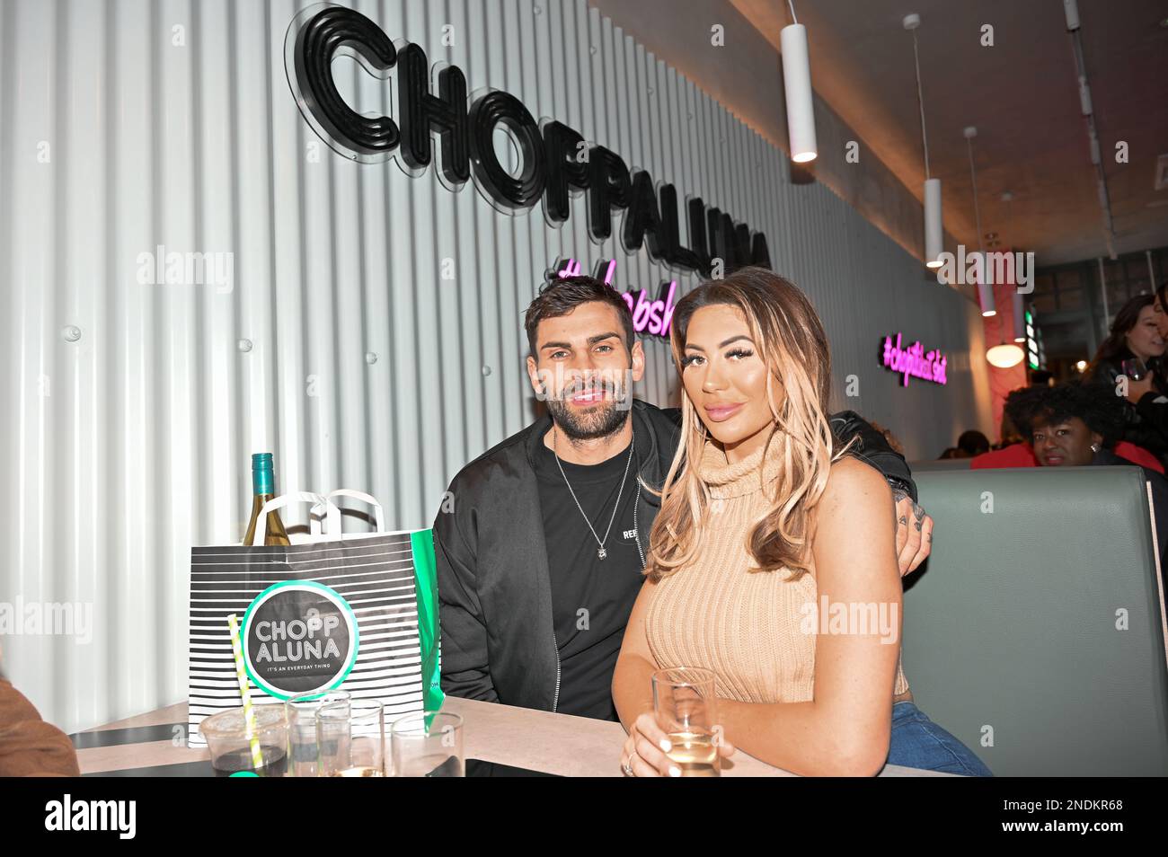 London, UK. 15th Feb, 2023. Woody Cook performed at the VIP launch of ...