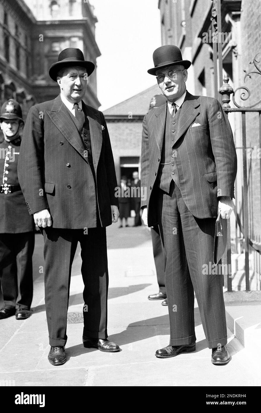 Winston Churchill presided at the first meeting of the five Empire ...