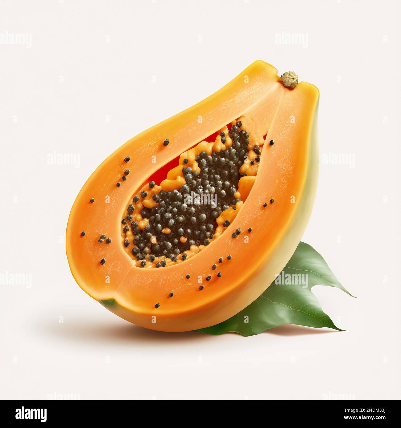 Papaya orange color hi-res stock photography and images - Alamy