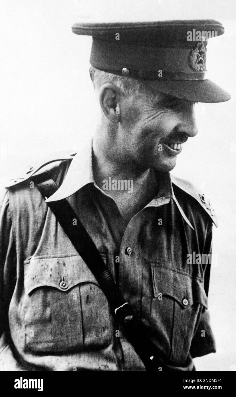 Lieut. General A. E. Percival commander of the British Army shown Feb ...