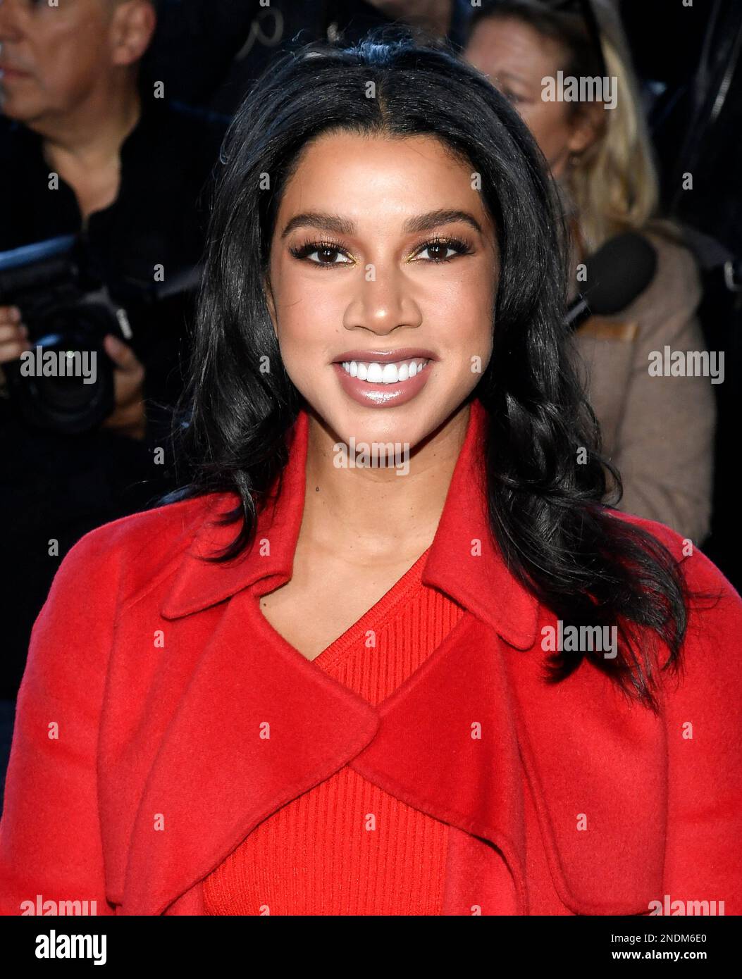 Hannah Bronfman attends the Michael Kors Fall/Winter 2023 fashion show ...
