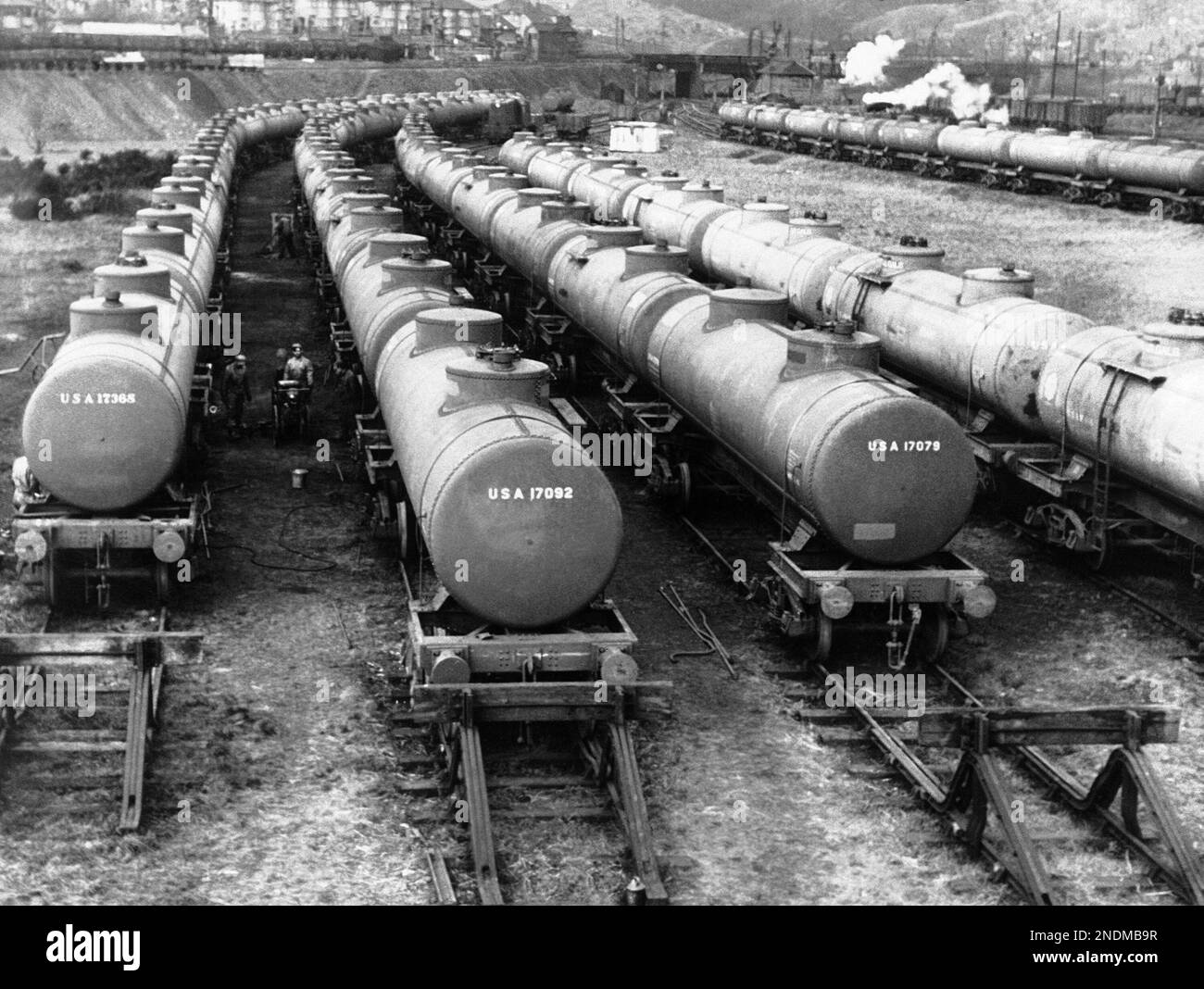 American built tanker trucks are being assembled in the United Kingdom ...