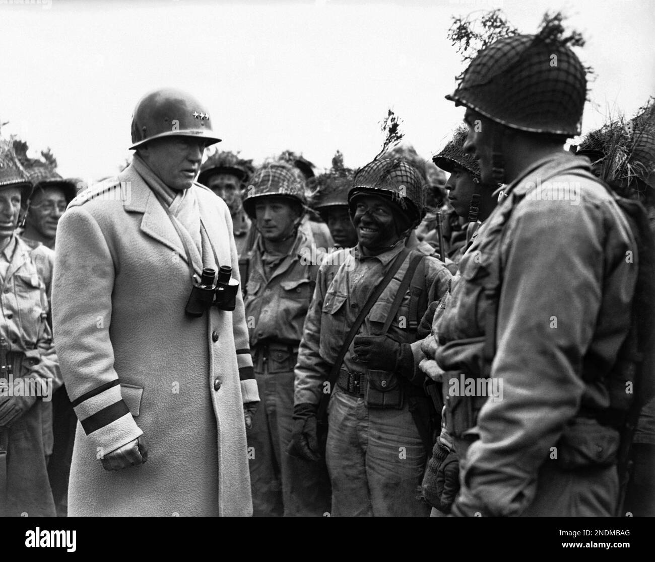 General George S. Patton of the American Army has arrived in the United ...