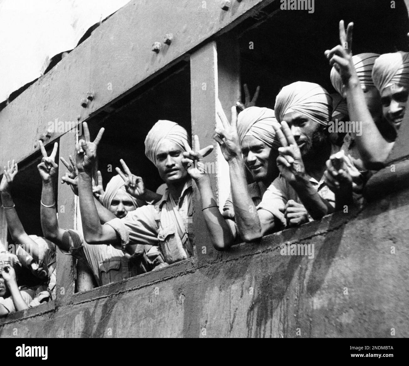 Troops from India, arriving in British Malaya on Dec. 17, 1941, give ...