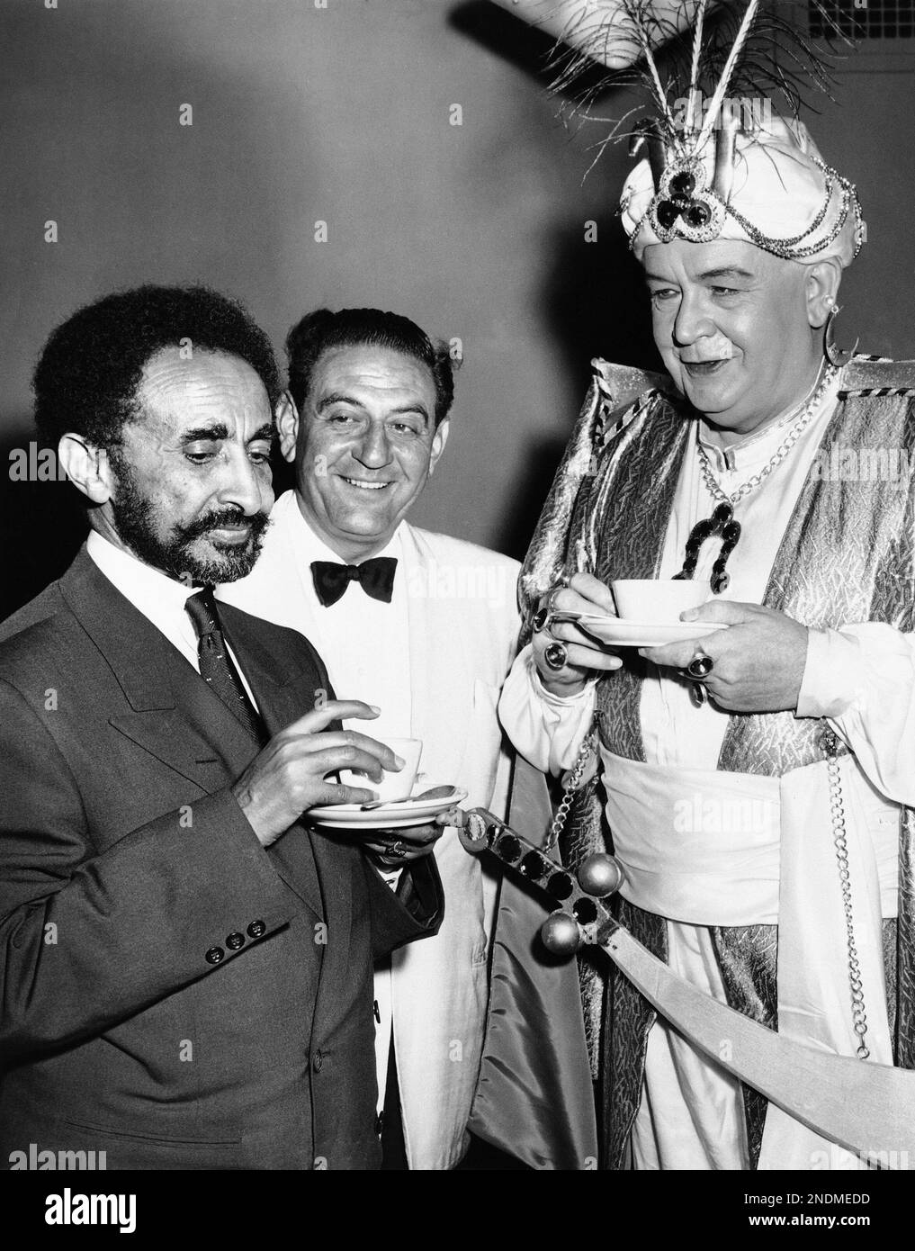 Haile Selassie at “Arabian Nights” show Jones Beach, New York on July 6 ...
