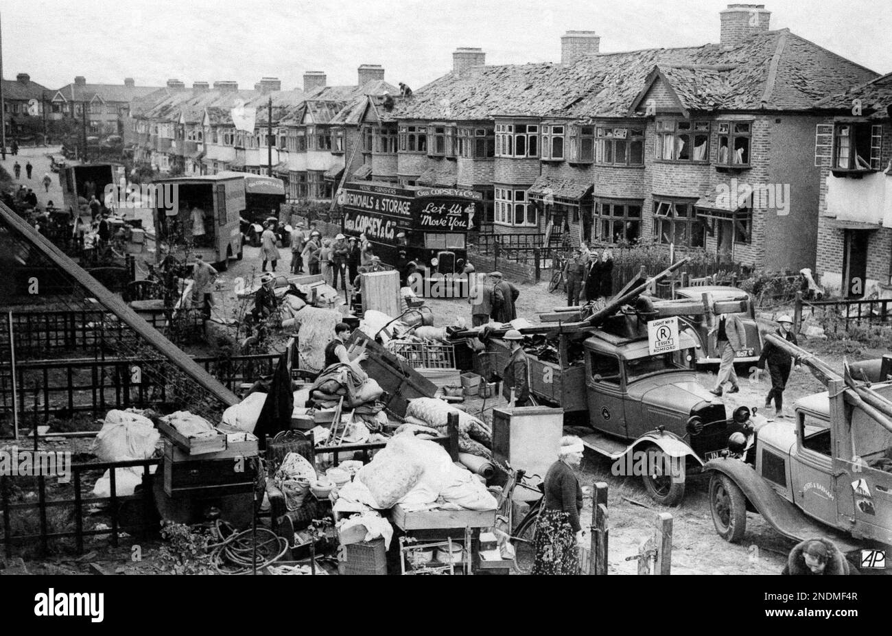 Vehicles of every type and description were hired by residents of this ...