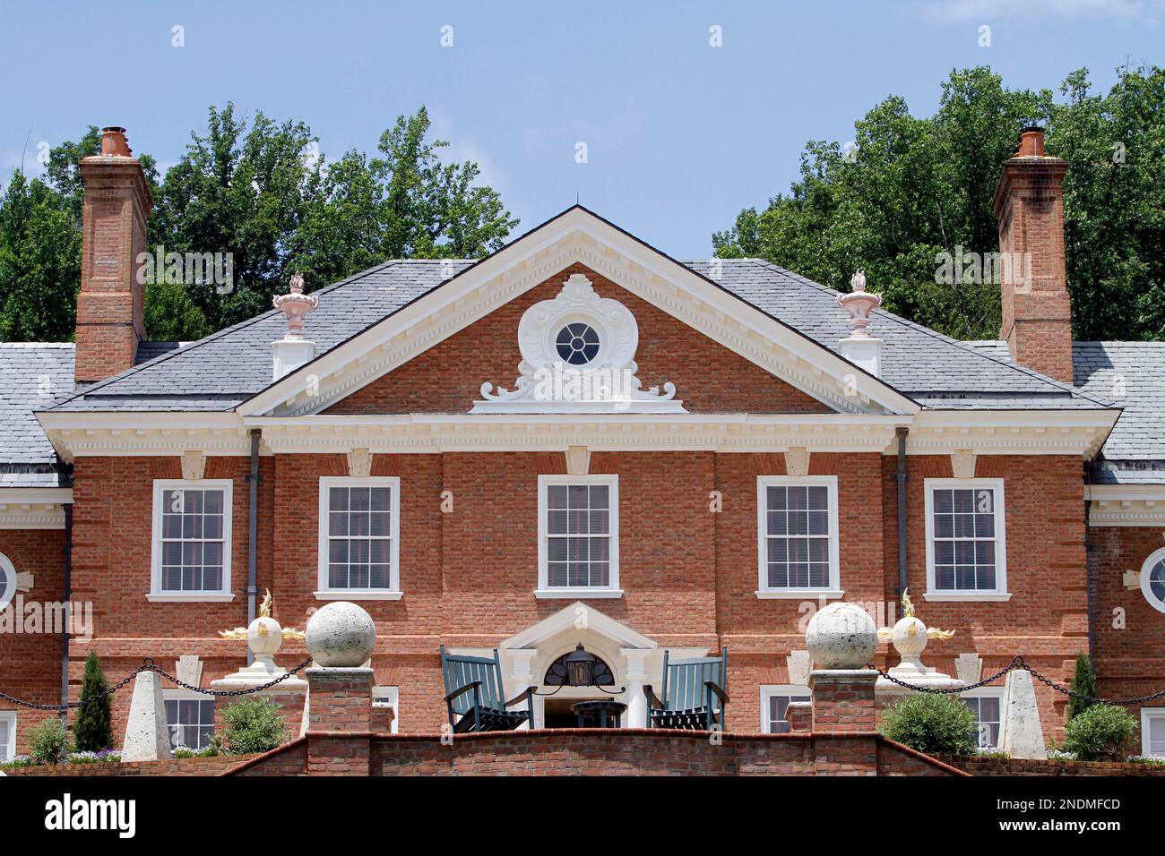 The Albemarle House, the former home of Patricia and John Kluge is ...