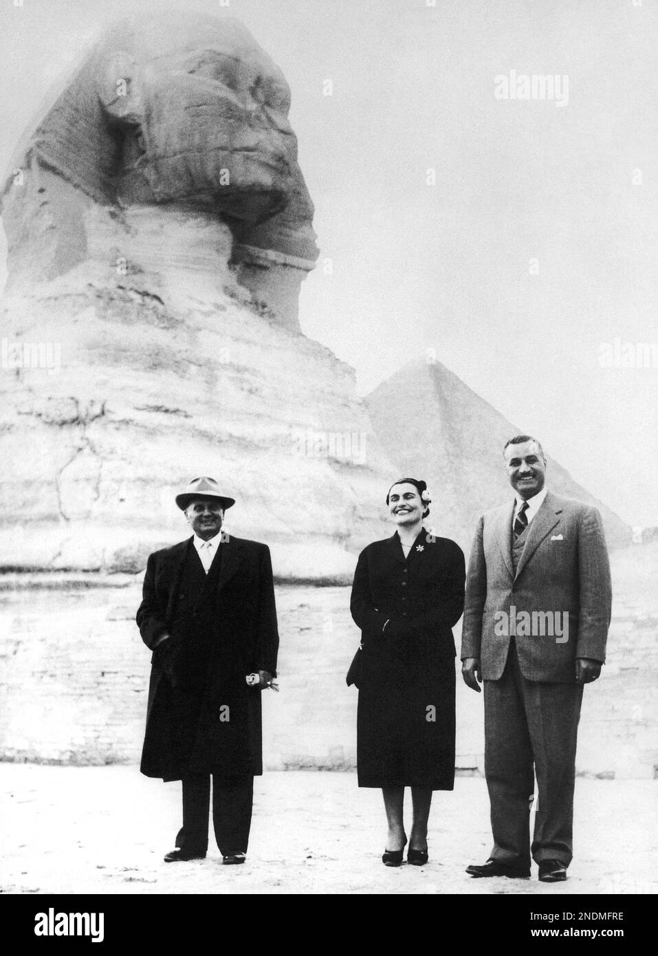 President Josip Broz Tito of Yugoslavia and Mrs. Tito, Jovanka Broz ...