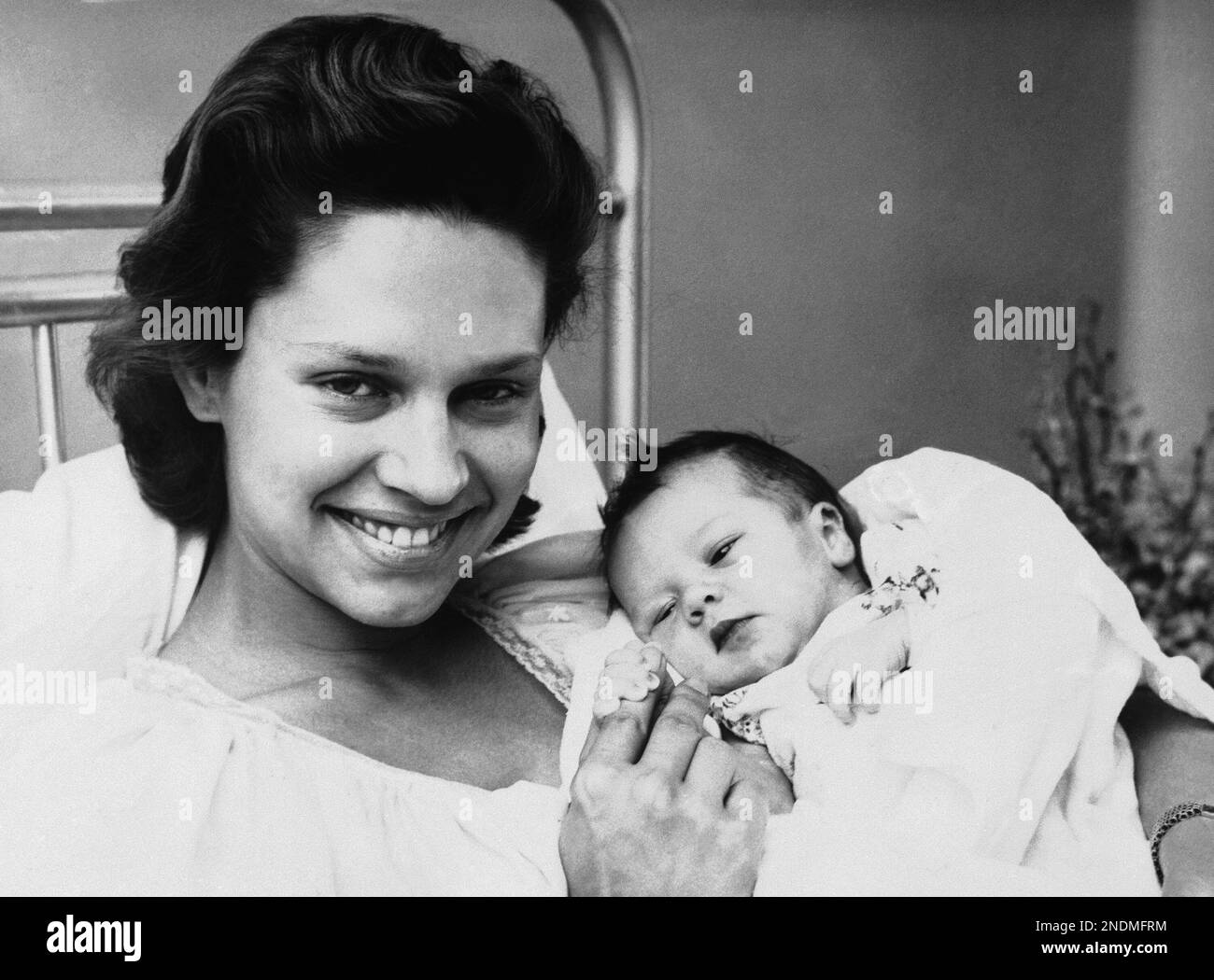 "Miss Austrialia 1961" Tania Verstak, now Mrs. Peter Young poses with ...