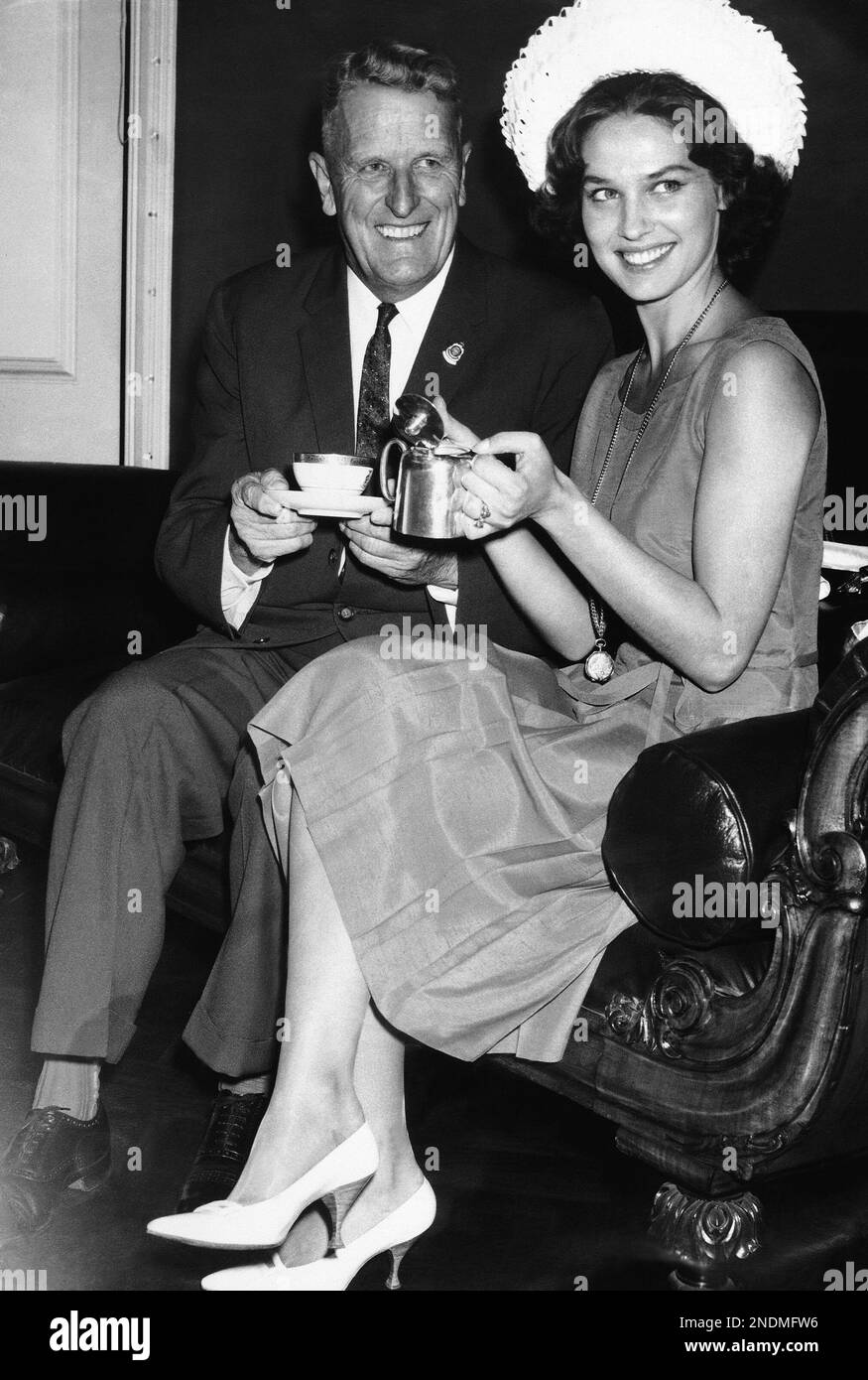 "Miss Austrialia 1961" Tania Verstak takes tea with Queensland's ...