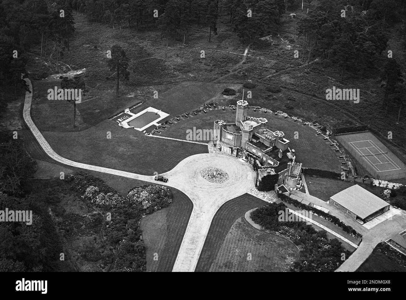 Fort Belvedere, tucked away in a quiet corner of Windsor Great Park ...