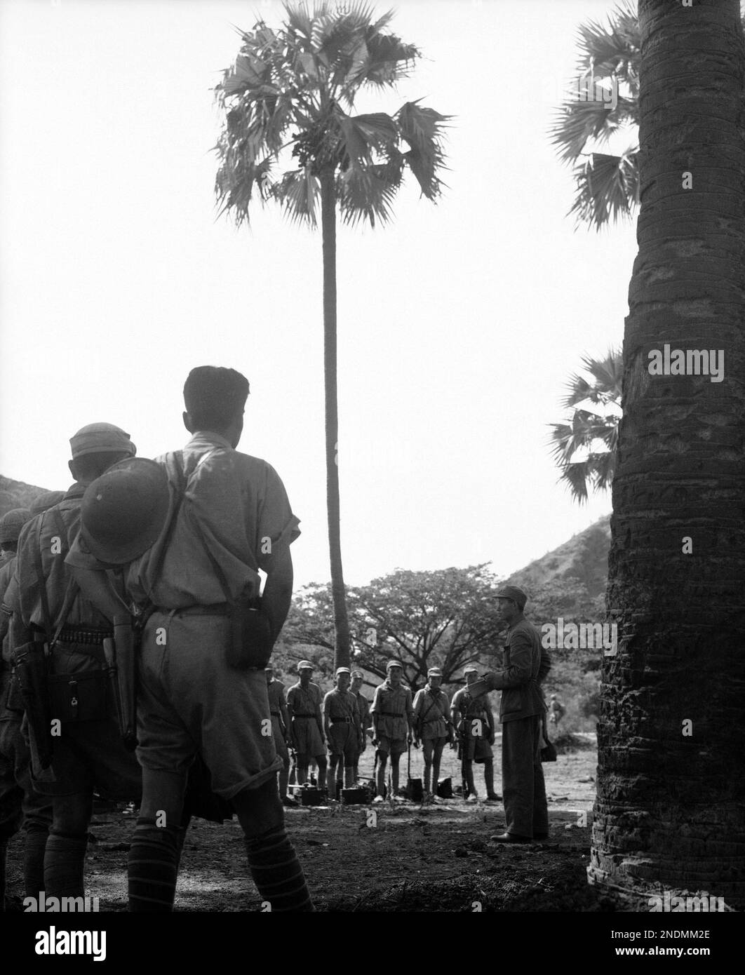 The Chinese were given instruction by their commander, General Sun ...