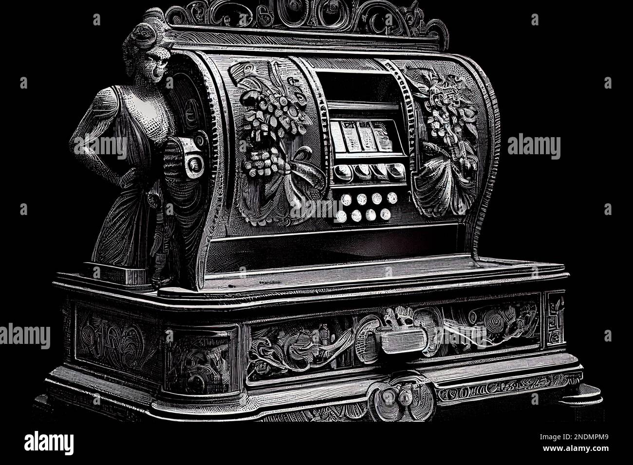 Drawing from cash machine hi-res stock photography and images - Alamy