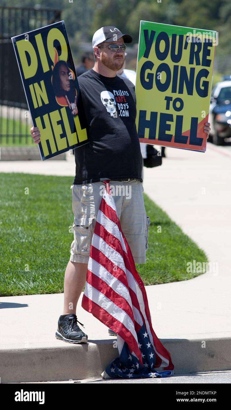 Steve Drain, 45, of the Westboro Baptist Church in Topeka, Kan ...