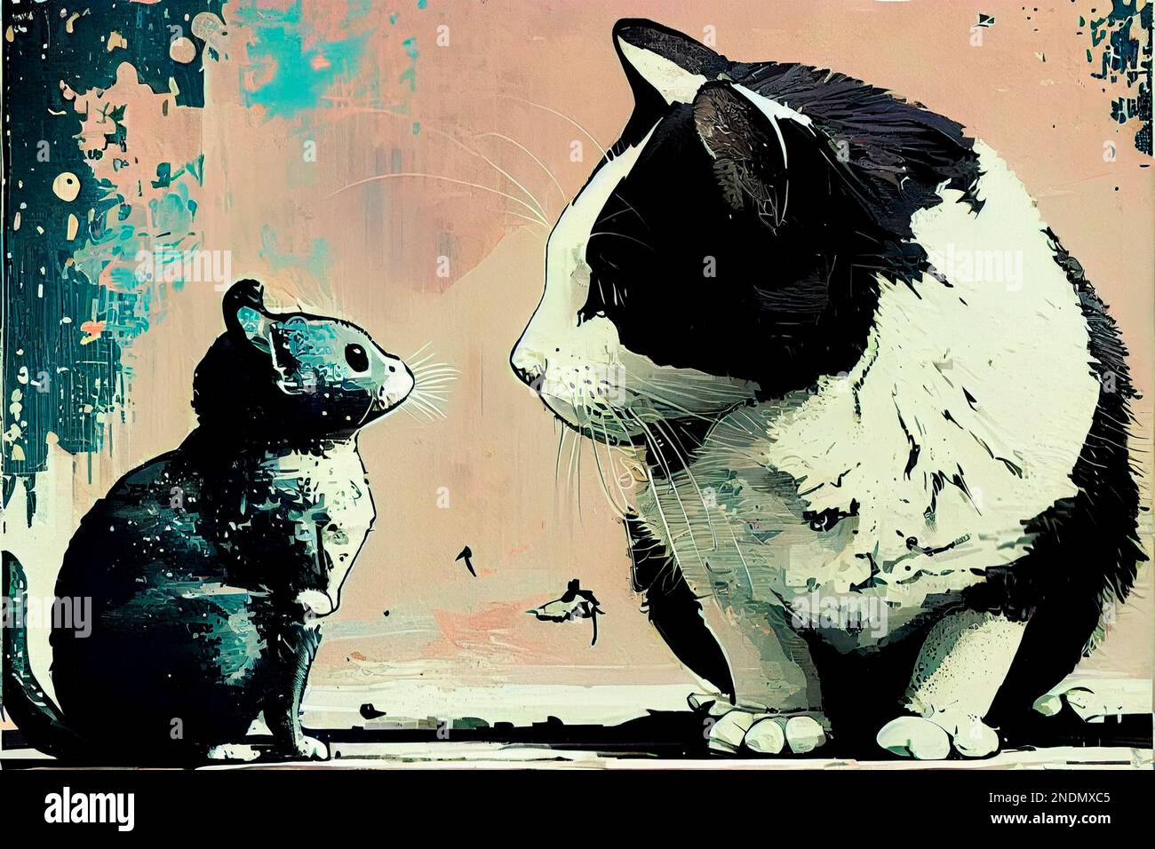 Mouse painting hi-res stock photography and images - Alamy