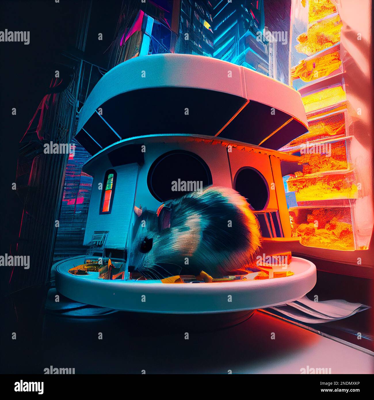 Cyberpunk japan hi-res stock photography and images - Alamy