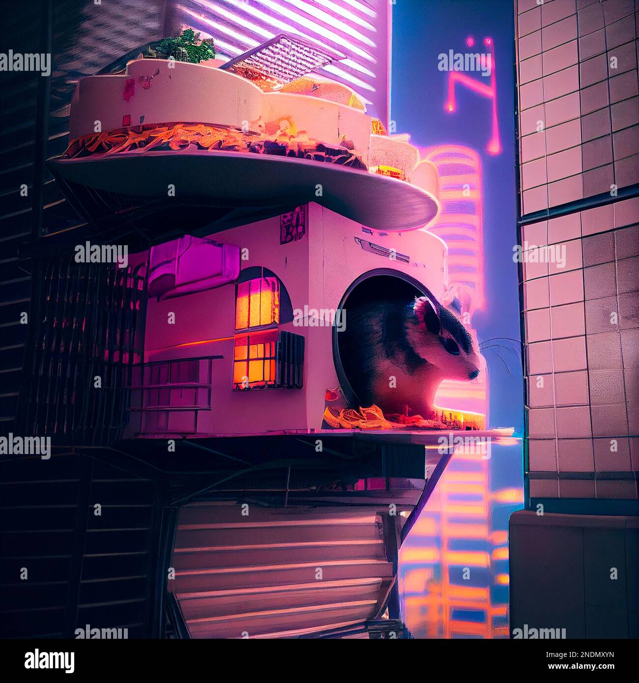 Cyberpunk cyberspace hi-res stock photography and images - Alamy