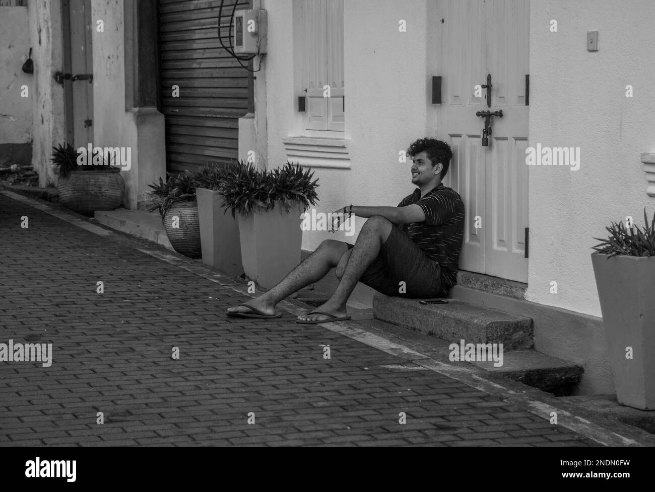 Daily life art Black and White Stock Photos & Images - Alamy