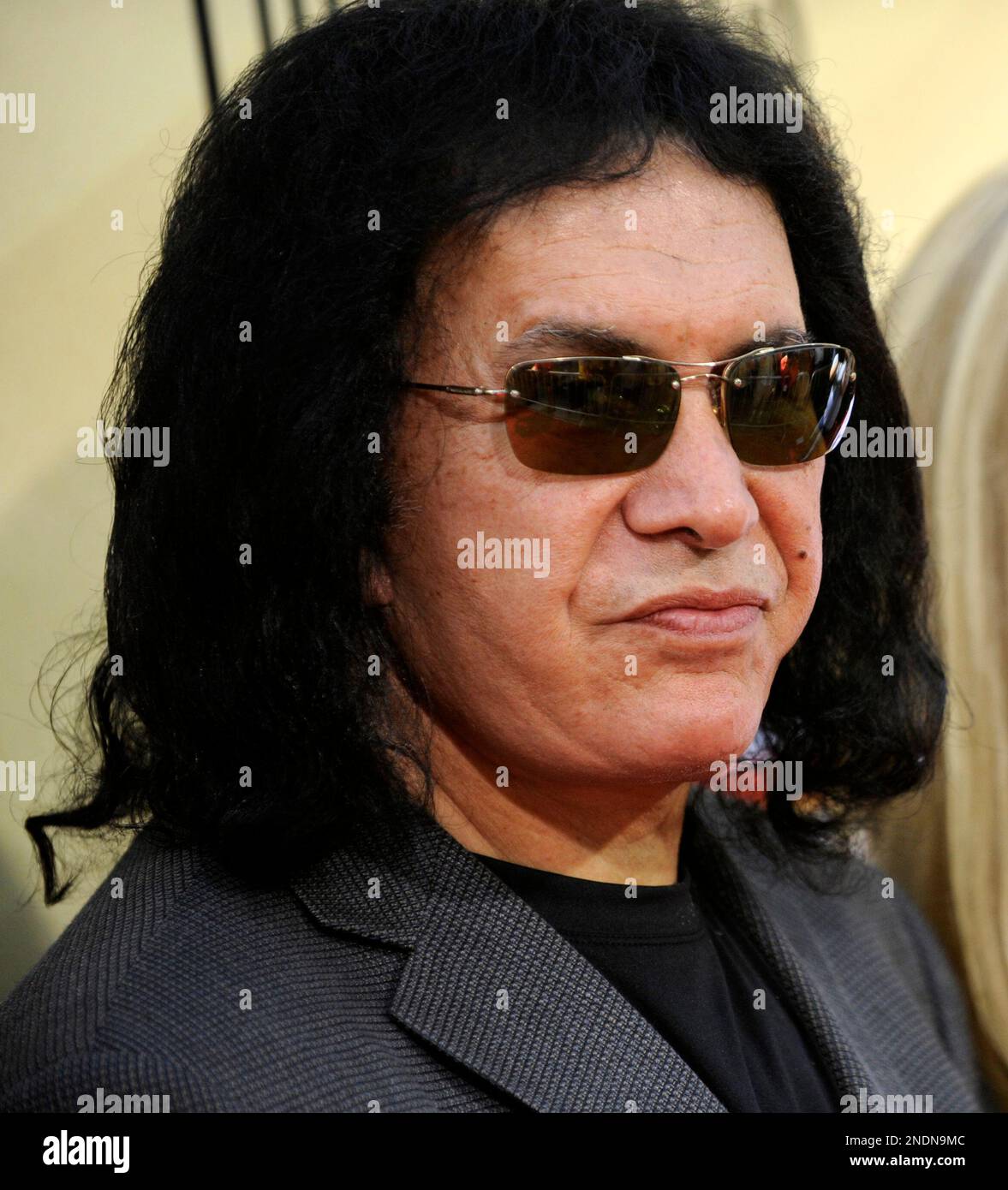 FILE - In this Aug. 24, 2009 file photo, Gene Simmons arrives at the ...