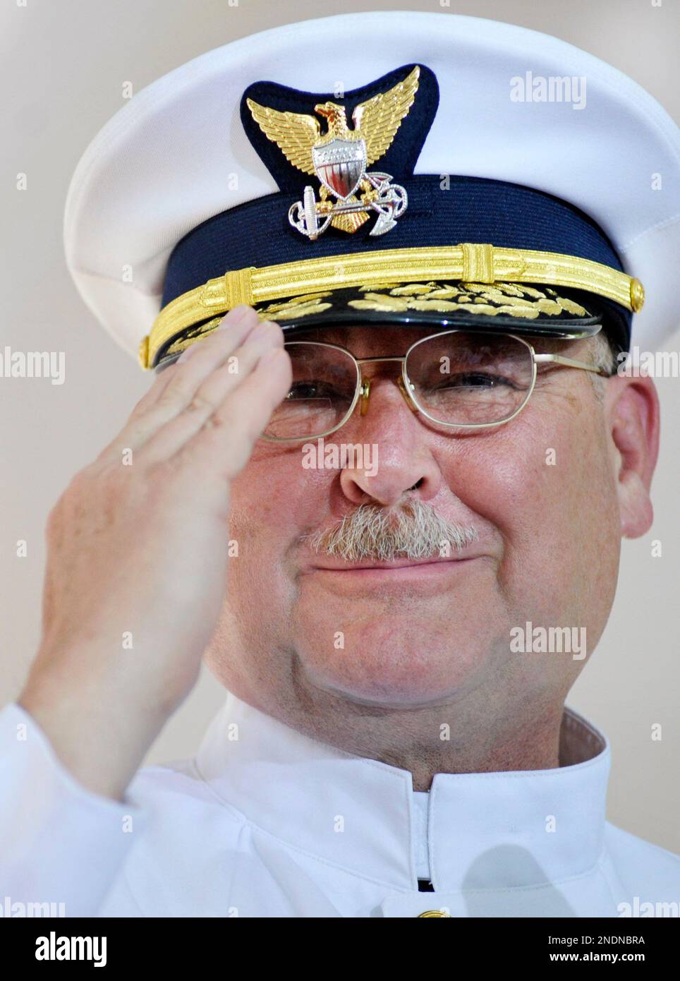 FILE - In this May 25, 2010 file photo, outgoing Coast Guard Commandant ...